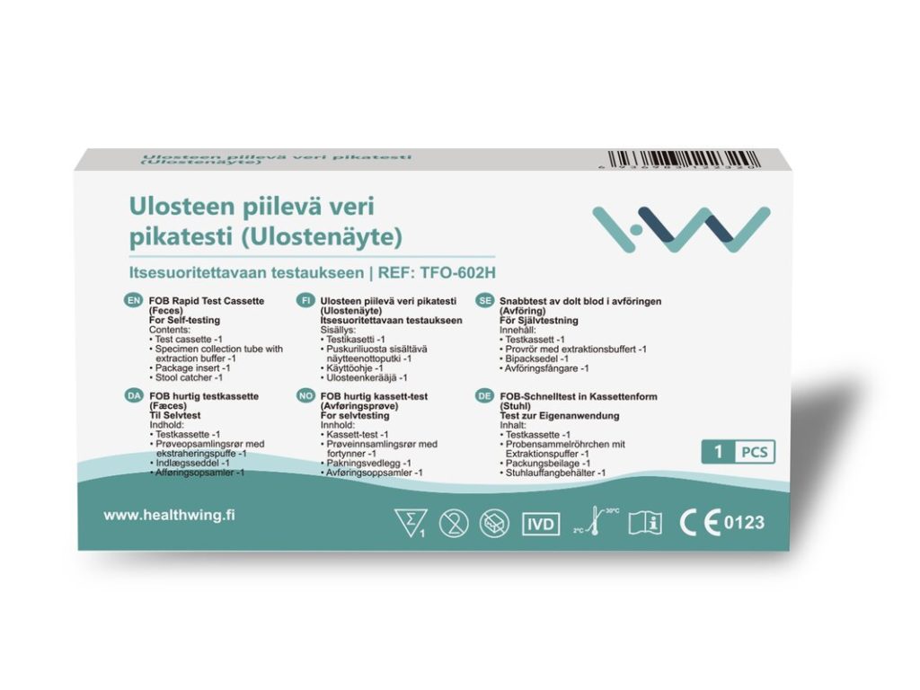 H&W FOB Rapid Test Cassette - H&W Biotech