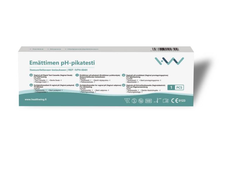 H&W Vaginal pH Rapid Test Cassette (Vaginal Swab) - H&W Biotech